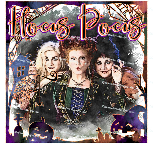 Hocus Pocus girls 2 | EnchantedWoodDesignz