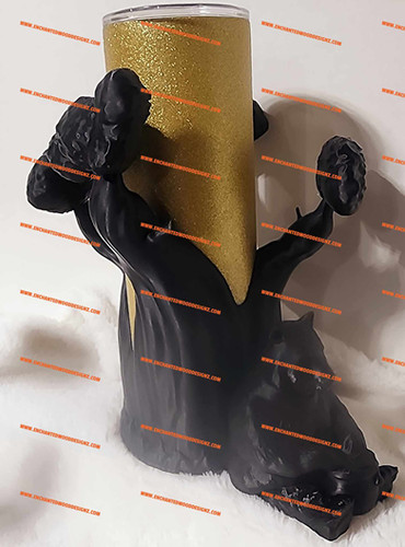 Bear caught in the honey pot Scene Hugger | EnchantedWoodDesignz