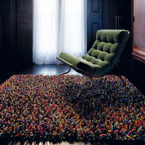 Buy Genie Shaggy Rug Multi | Luxurious Hand-Woven Wool Rug Online
