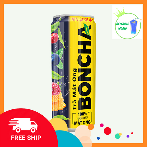 BONCHA Sleek-can-330ml Blueberry | BEVERAGE WORLD