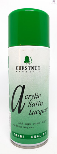 Chestnut Products - Acrylic Satin Lacquer - 400ml | The Tiny Turner