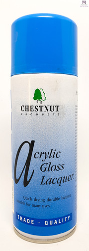 Chestnut Products - Acrylic Gloss Lacquer - 400ml | The Tiny Turner