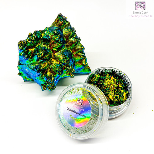 Tiny Turner Chameleon Flakes Single 0.5g Pot 'Dryad' | The Tiny Turner