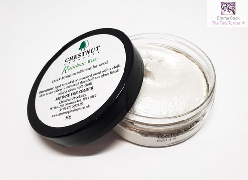 Chestnut Products Rainbow Wax (Ivory) 50g | The Tiny Turner