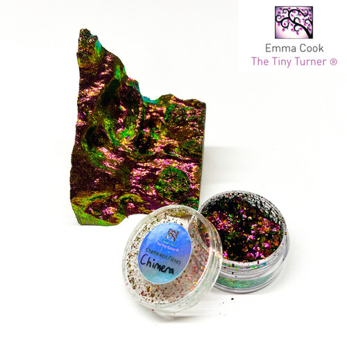 Tiny Turner Chameleon Flakes Single 0.5g Pot 'Chimera' | The Tiny Turner