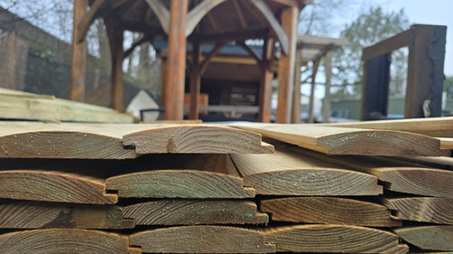 Softwood Pine Loglap Cladding | Structure Covers, Walls, Sheds, Log Lap ...