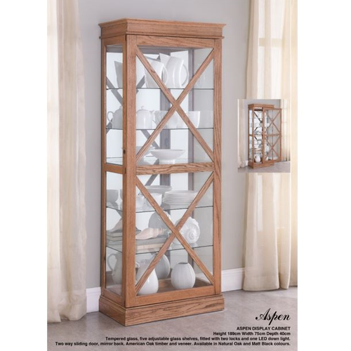 Aspen Display Cabinet | Mysite
