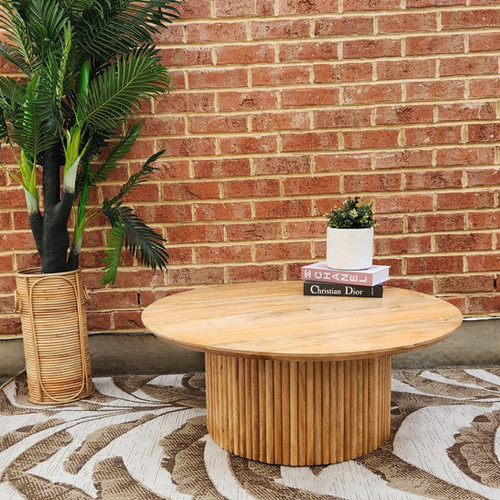 Cruz Round Coffee Table | Mysite