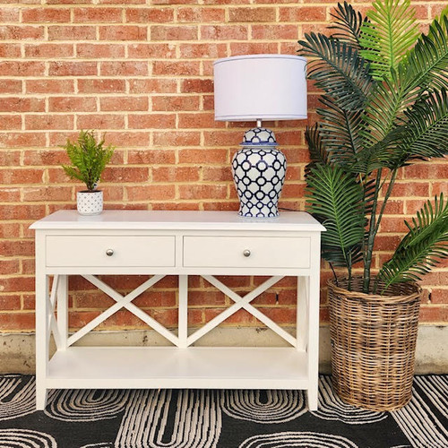 Hampton 2 Drw Console Table | Mysite