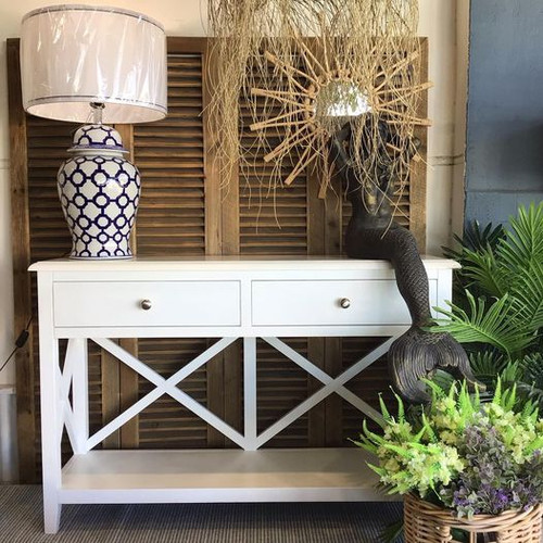 Hampton 2 Drw Console Table | Mysite