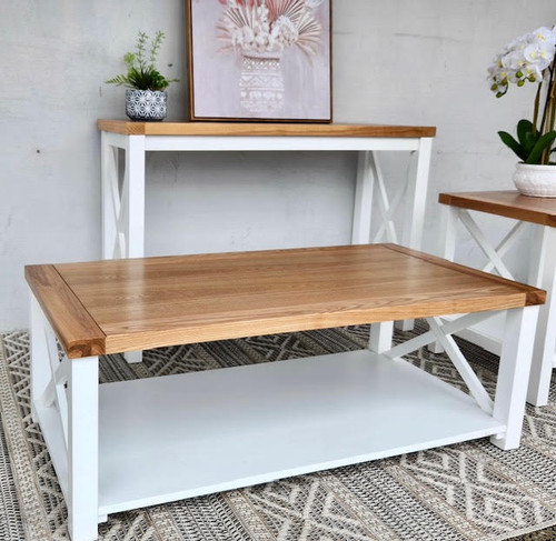 Hampton 2 Tone Coffee Table | Mysite