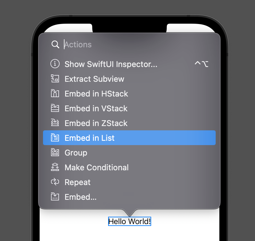 77. SwiftUI: Use List to show content vertically 77. SwiftUI: Use List to show content vertically