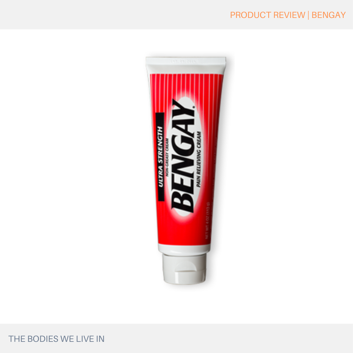 Product Review: Bengay