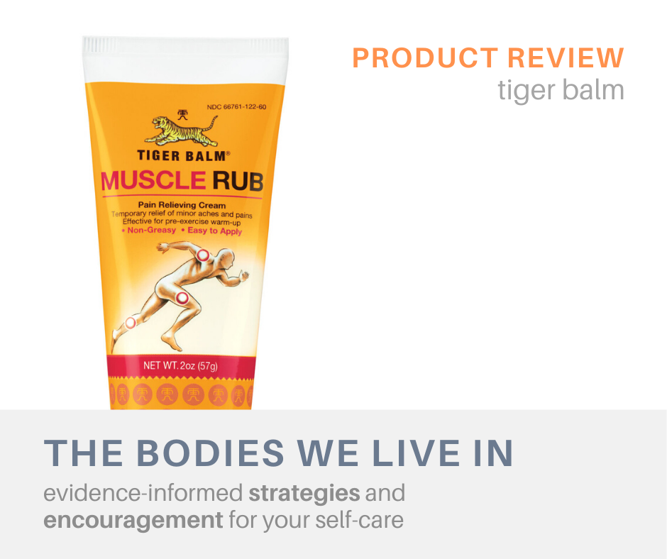 Product Review Tiger Balm
