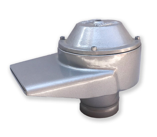 Pneumatic Cannon Side Spray Head Valve Threaded/Grooved | Isamex Industrial