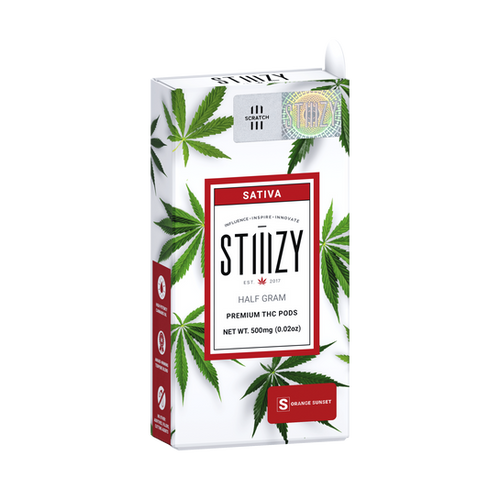 Stiiizy Pod Original Half Gram Super Lemon Haze (S) .5g (89.63% THC ...