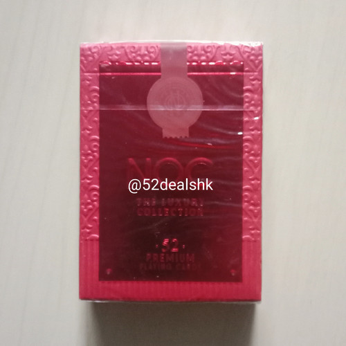 NOC The Luxury Collection Red Edition Playing Cards (NOC 豪華收藏撲克牌啤牌 - 紅色