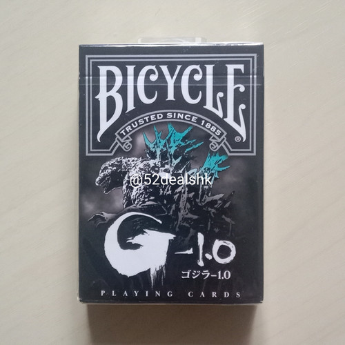 Bicycle Godzilla G10 Playing Cards (Bicycle 哥斯拉撲克牌 啤牌) | 52dealshk 香港啤牌 ...