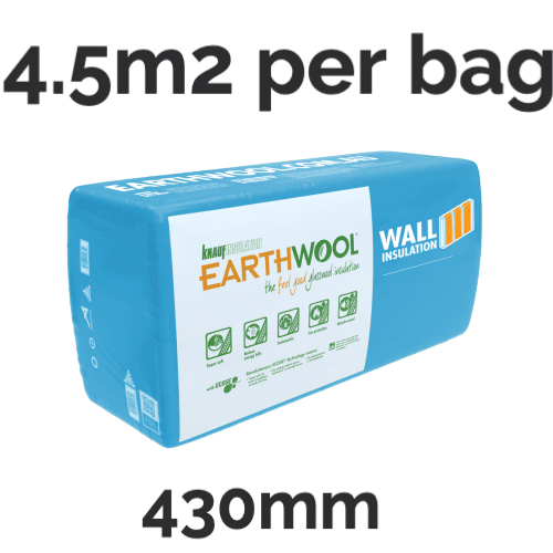 R4.0 HD 140mm 430mm Earthwool Insulation Wall Batts | Sydney Insulation