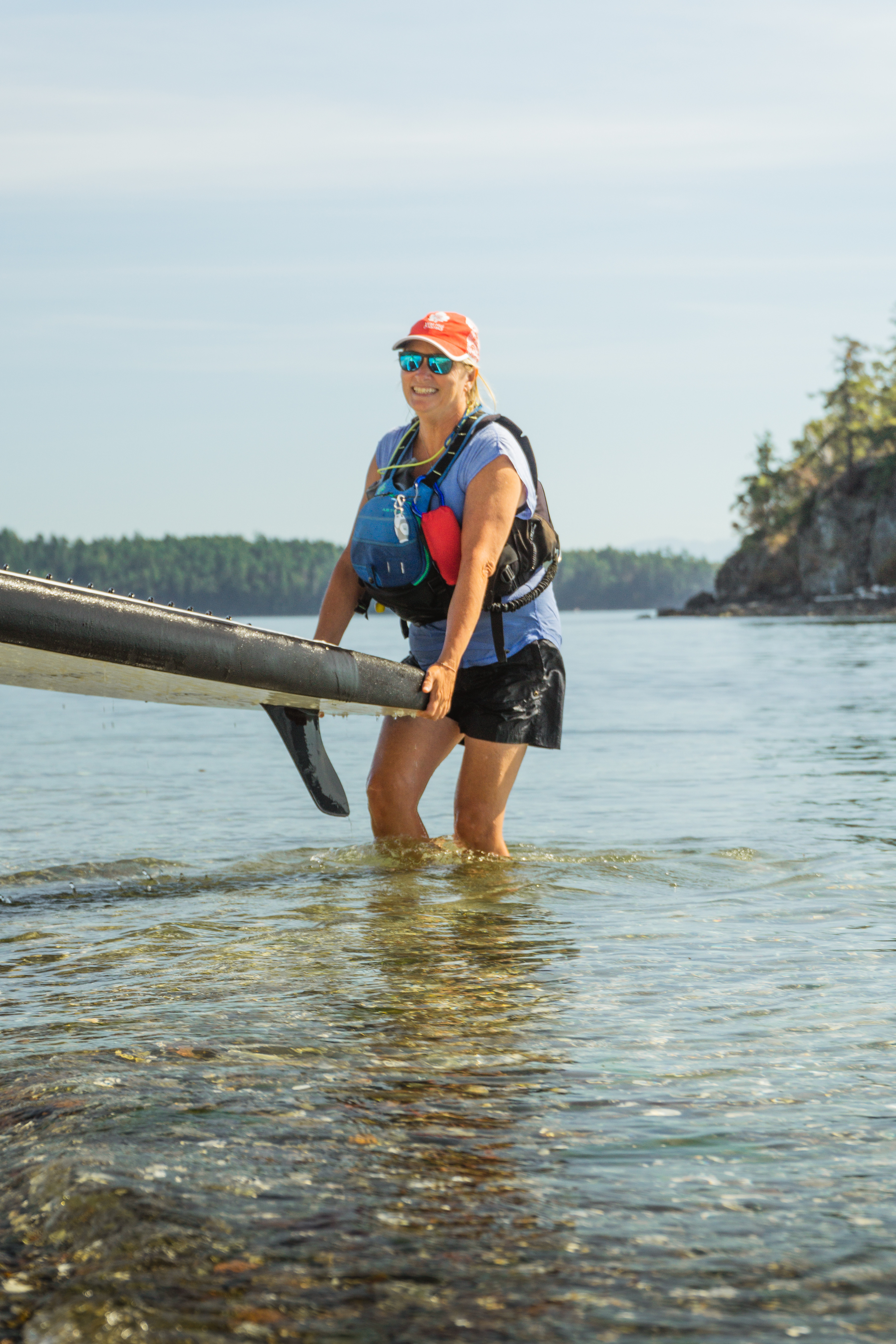 Pam Martin is the founder of Blue Jellyfish SUP and a certified Paddle ...