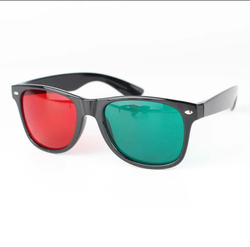 RED GREEN GLASSES | Hummingbird Hues