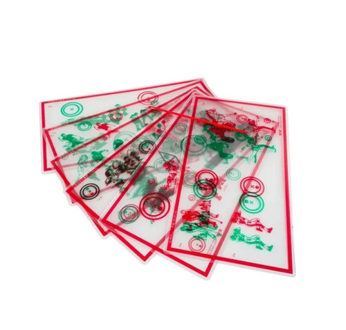 FIXED DEMANDS TRANAGLYPH -INDIVIDUAL SLIDES | Hummingbird Hues