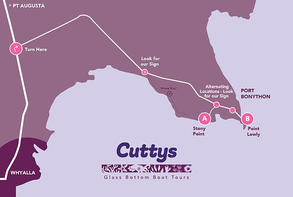 Glass Bottom Boat | Cuttys Tours | Whyalla