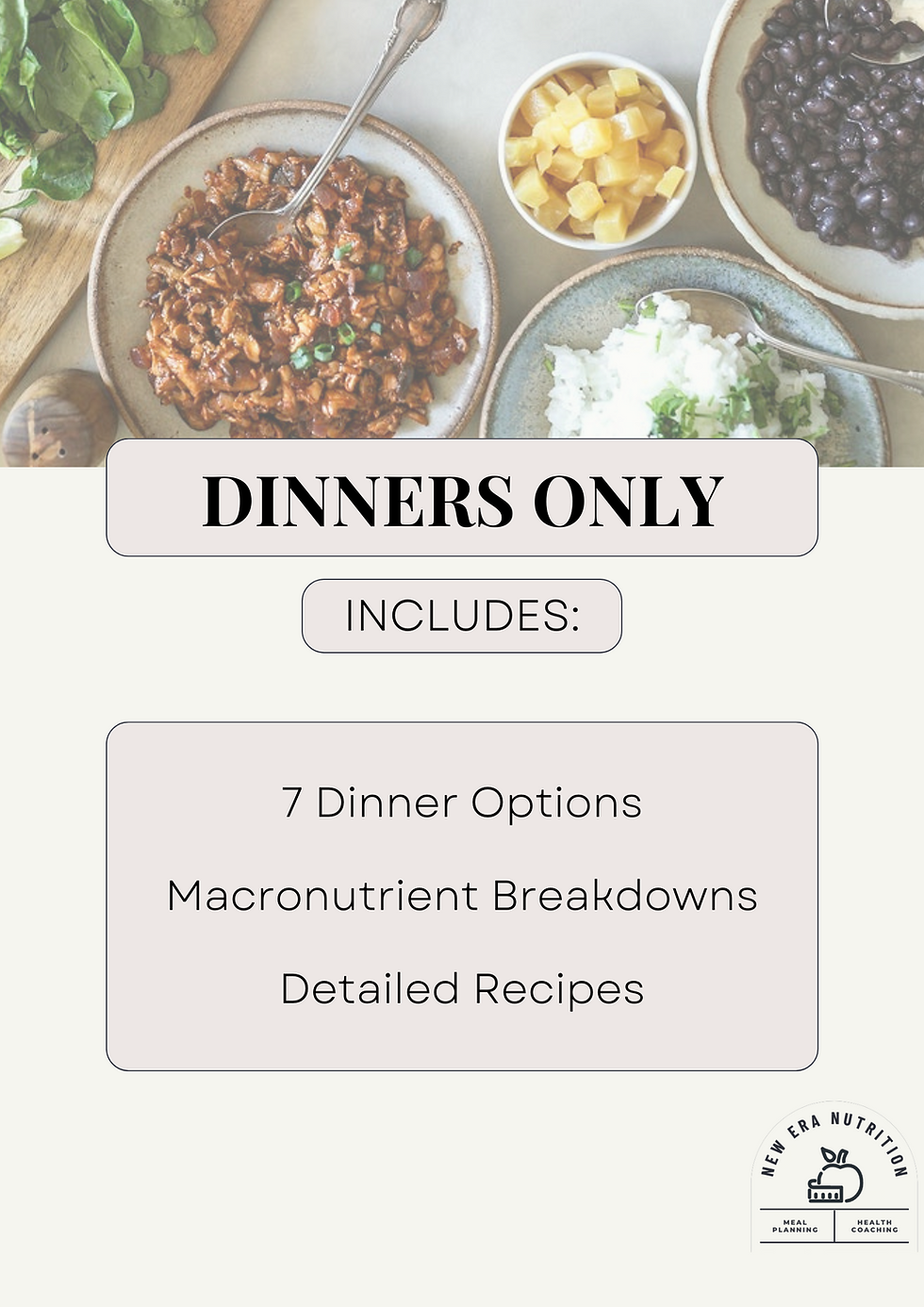 ONE OFF PLANS | New Era Nutrition