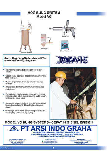 HOG BUNG SYSTEM Model VC | PT Arsi Indo Graha