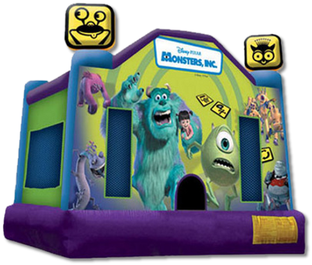 Monsters Inc Bounce House Rental | coss-jumpers