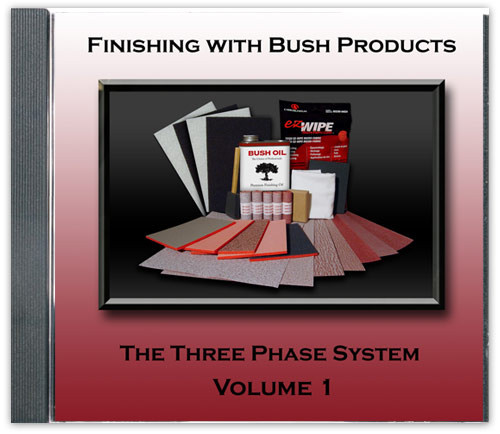 Finishing with Bush Products DVD | lakeshorehardwoods