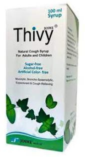 THIVY NATURAL COUGH SYRUP 100ML | IBN RUSHD PHARMACY