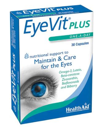 HEALTH AID EYE VIT PLUS CAPSULE 30'S | IBN RUSHD PHARMACY