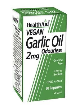 HEALTH AID GARLIC OIL 2MG ODOURLESS 30'S | IBN RUSHD PHARMACY