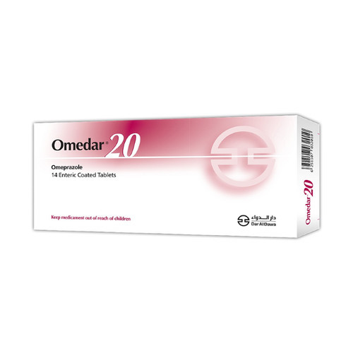 OMEDAR 20MG TABLETS 14'S | IBN RUSHD PHARMACY