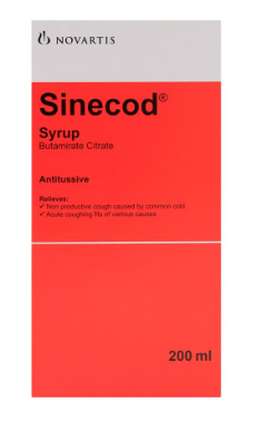SINECOD SYRUP 200ML | IBN RUSHD PHARMACY