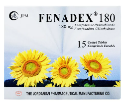 FENADEX 180MG TABLETS 15'S | IBN RUSHD PHARMACY