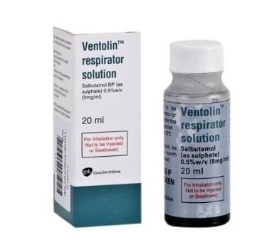 VENTOLIN SOLUTION 20ML | IBN RUSHD PHARMACY