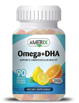 AMERIX OMEGA PLUS DHA ADULT GUMMY 90'S | IBN RUSHD PHARMACY