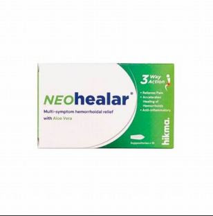 NEOHEALER SUPPOSITORIES 10S | IBN RUSHD PHARMACY
