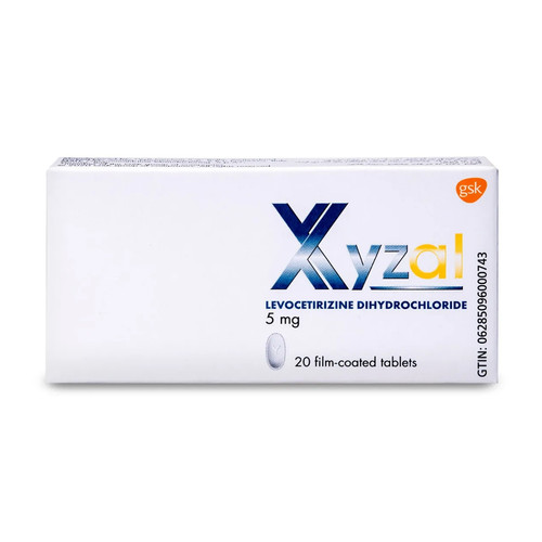 XYZAL 5MG TABLETS 30'S | IBN RUSHD PHARMACY