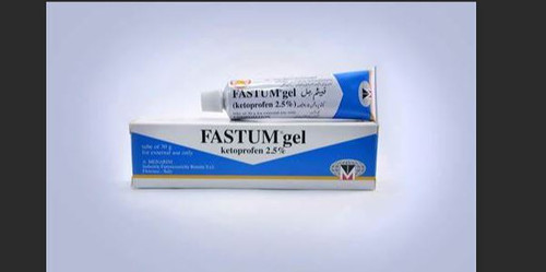 FASTUM GEL 2.5% 50GM | IBN RUSHD PHARMACY