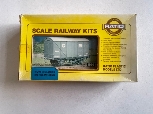 RATIO 566 GWR MOTOR CAR VAN | jwmodelrailways