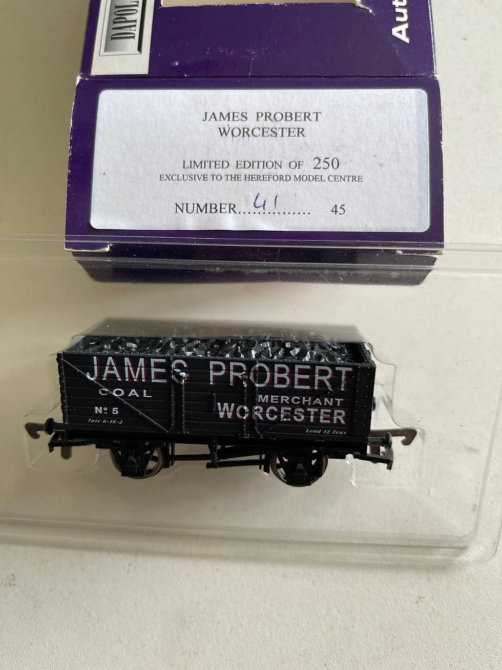 7 PLANK WAGON JAMES PROBERT - WORCESTER | jwmodelrailways