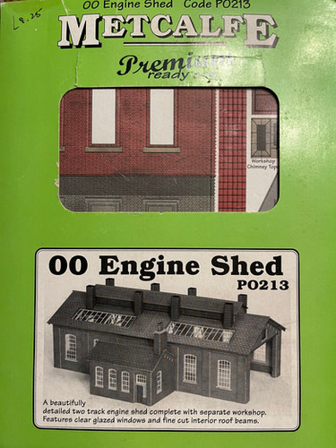 METCALFE - PO213 ENGINE SHED | jwmodelrailways