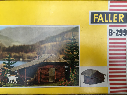 FALLER B-299 LOG CABIN | jwmodelrailways
