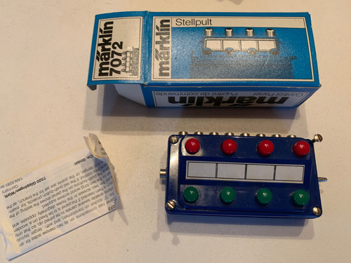 MARKLIN 7072 CONTROL PLATE | jwmodelrailways