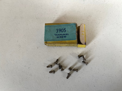 3905 12 x TERMINAL SCREWS | jwmodelrailways