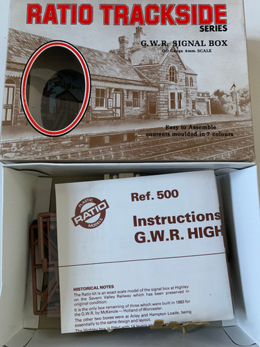 RATIO 500 GWR SIGNAL BOX | jwmodelrailways
