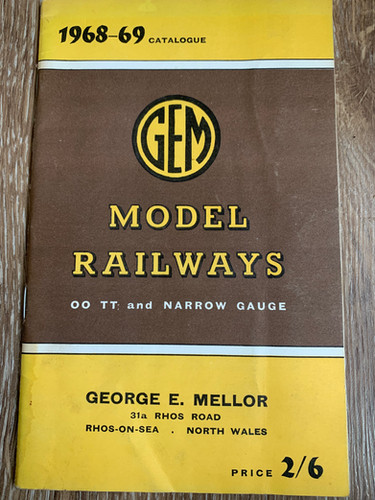 GEM MODEL RAILWAYS 1968/69 CATALOGUE | jwmodelrailways